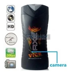 Axe Shampoo Bottle Camera On/Off And Motion Detection Record - Spy ...