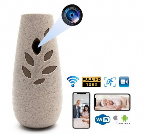 Spy camera hidden in an automatic diffuser with WiFi + FULL HD 1080P ...