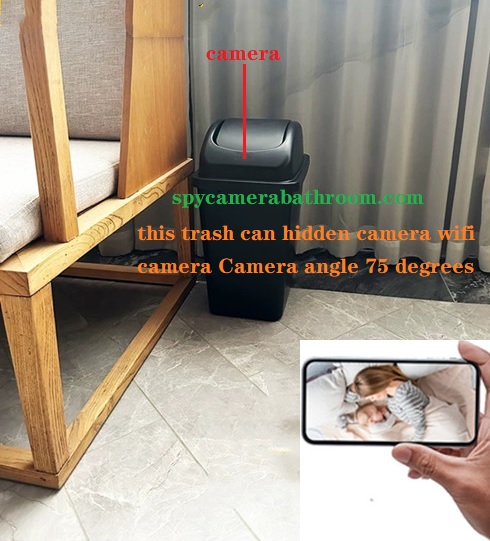 Trash Can Hidden Camera 4K | Indoor Motion Detection Hidden Camera ...